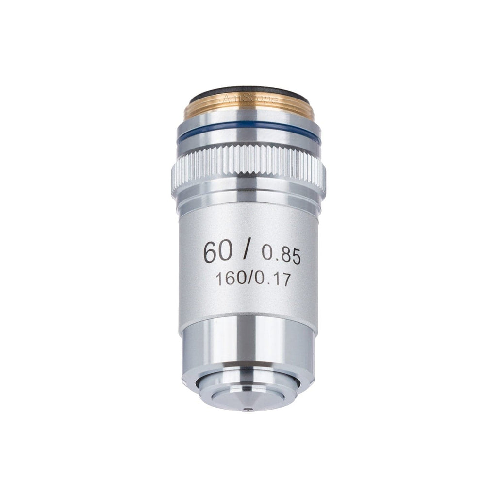 Amscope 60x Achromatic Microscope Objective For Compound Microscope Amscope Uk