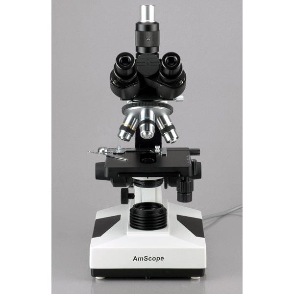 AmScope T490 Series Biological Trinocular Compound Microscope 40X-1600 – AmScope UK