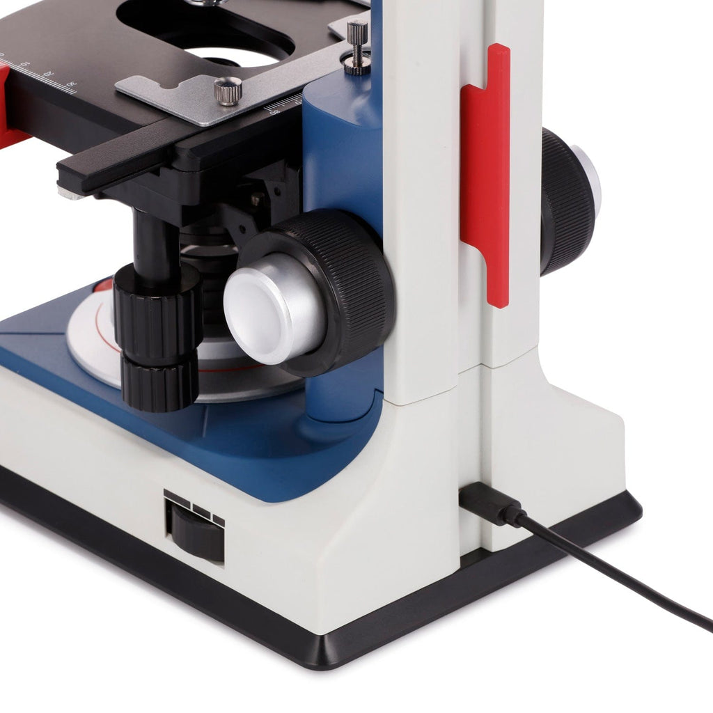 AmScope B120C-R Series USB-C Rechargeable Student Binocular Compound M ...