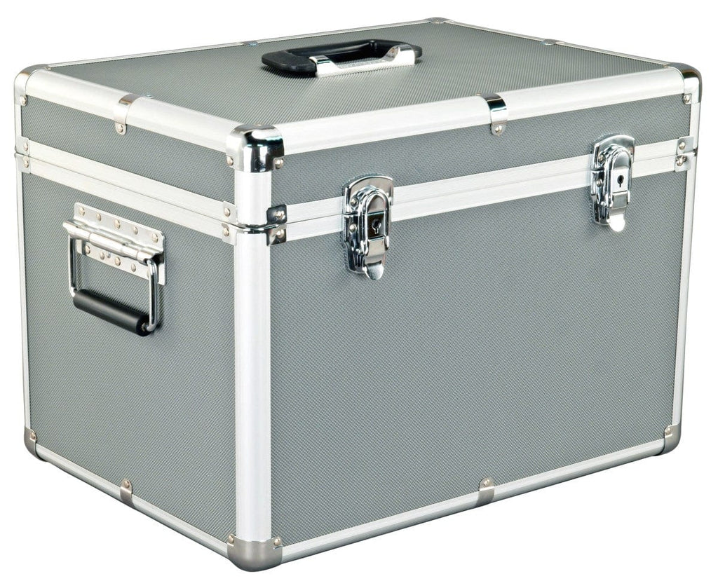 OMAX Heavy Duty Aluminum Carrying Case for Compound Microscope w Prote ...