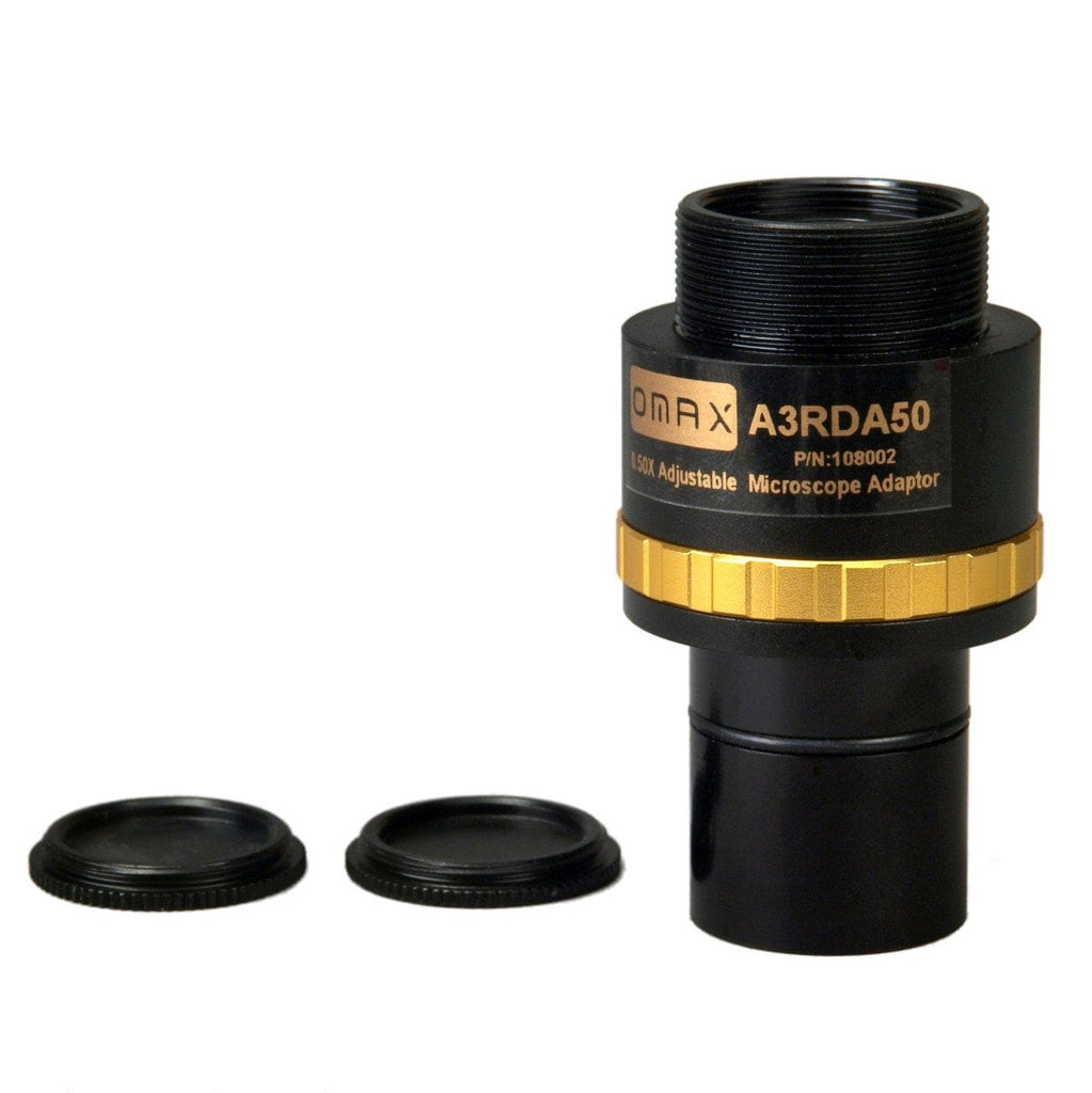 OMAX 0.5X Adjustable Reduction Lens for Microscopes & Camera – AmScope UK