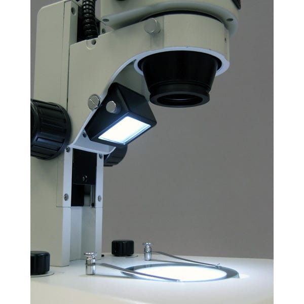 AmScope New Microscope Table Rack Stand with Top & Bottom LED Lights ...