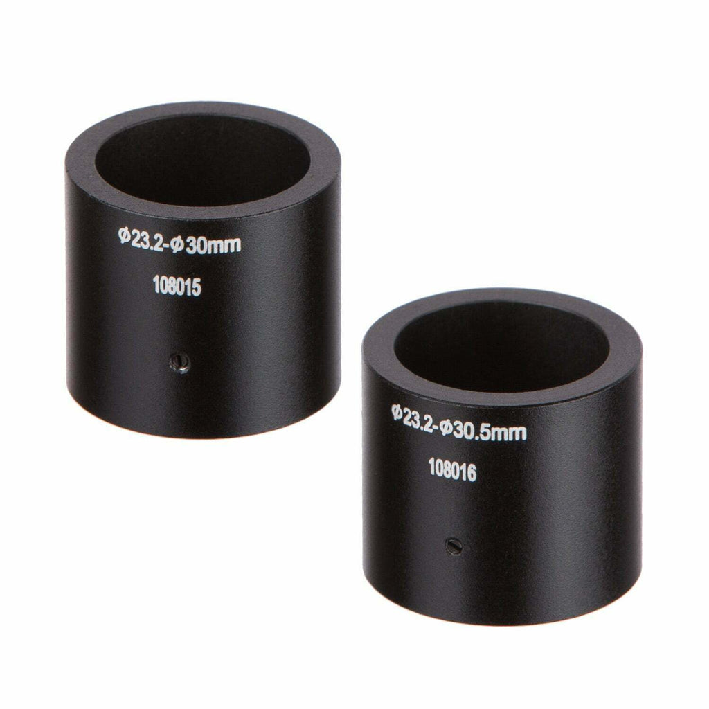 AmScope 23mm to 30mm and 30.5mm Adapter Set – AmScope UK