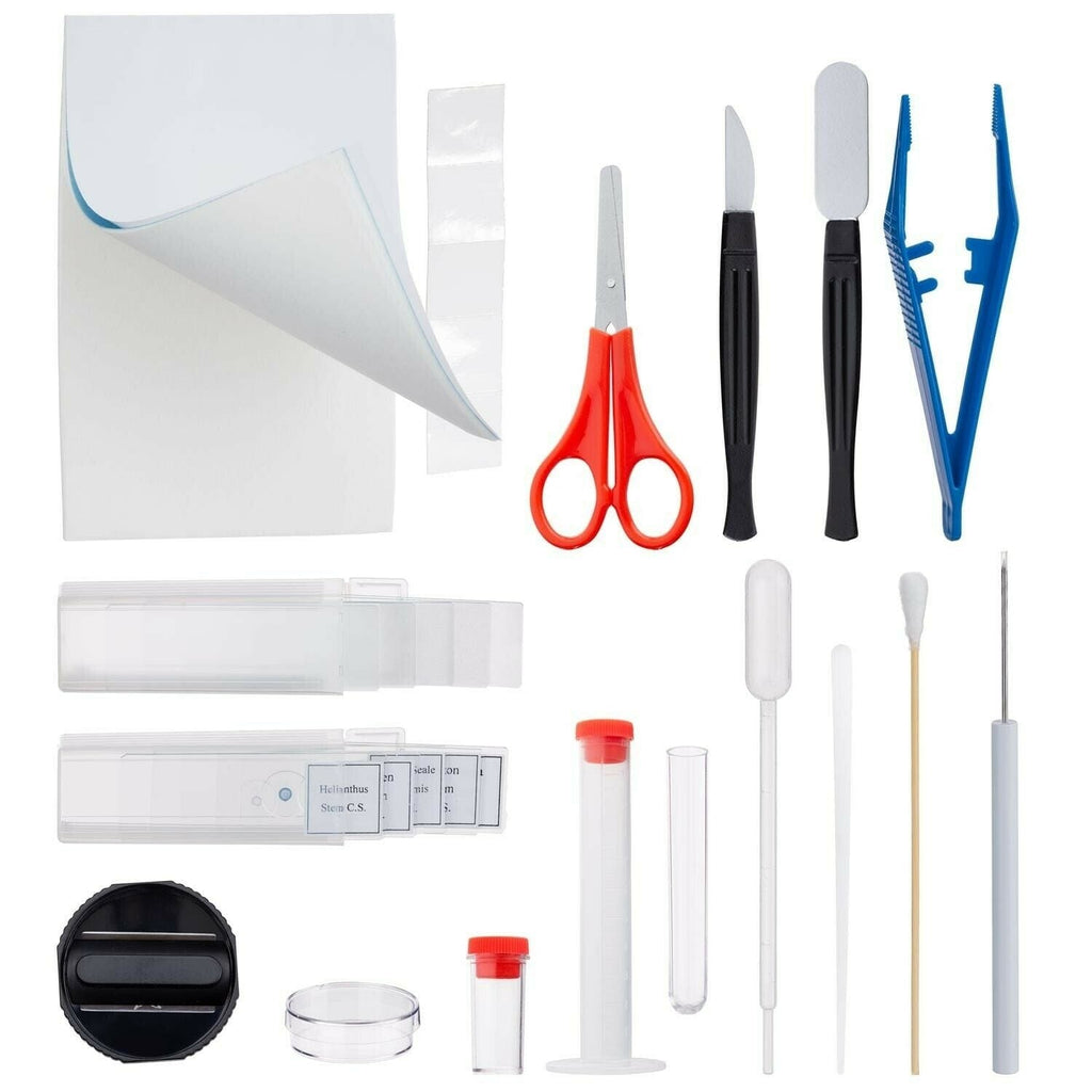 AmScope 35-Piece Essential Microscope Specimen Toolkit – AmScope UK