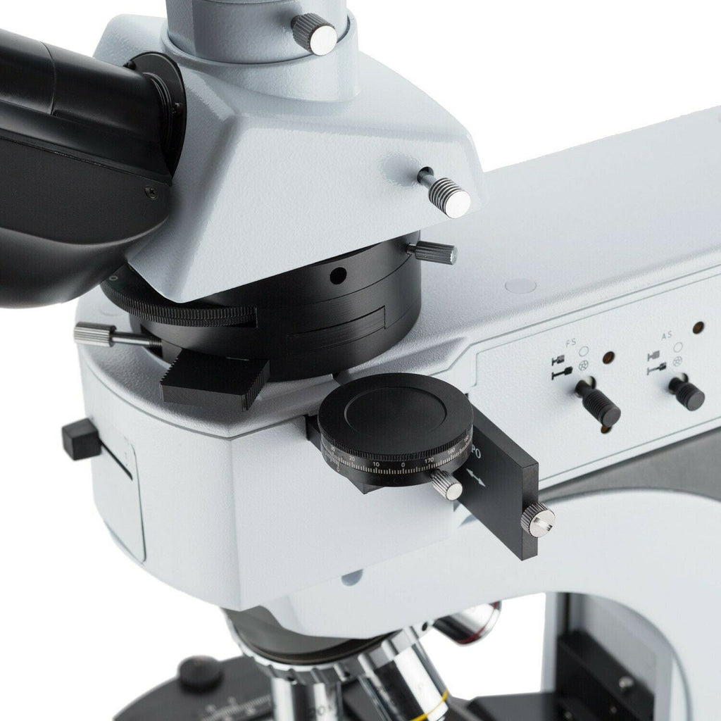 AmScope PZ620 Series Advanced Infinity-Corrected Polarizing Trinocular ...