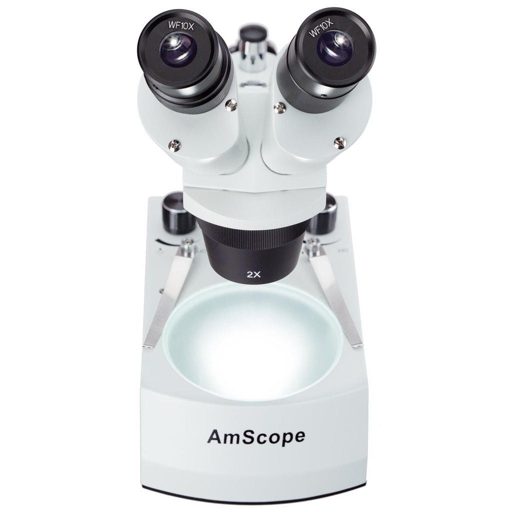 AmScope SE306 Series Compact Multi-Lens Binocular Stereo Microscope 20 ...